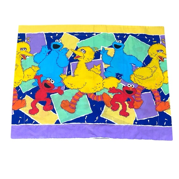Springs | Bedding | Vintage Sesame Street Single Pillow Case Elmo Big ...